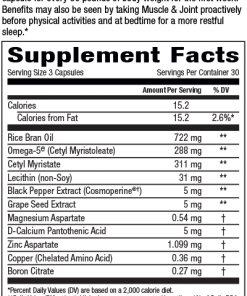 Discontinued - Omega-5e Muscle & Joint - Scientific Health Solutions
