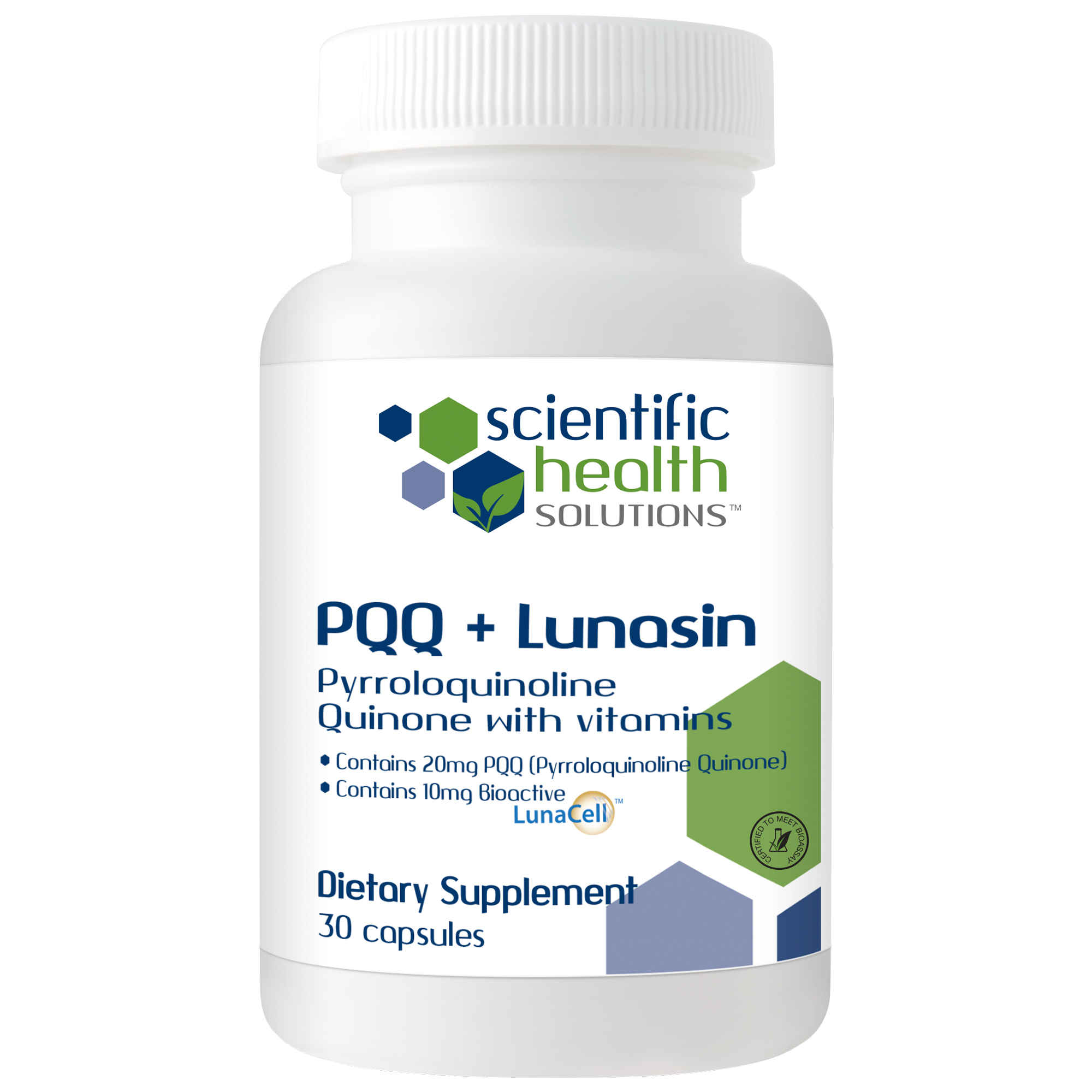 Discontinued - PQQ + B Complex, Lunasin - Scientific Health Solutions